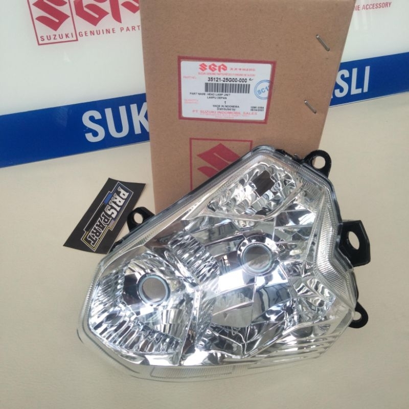 Jual REFLEKTOR LAMPU DEPAN SATRIA FU 150 CBU CKD 2004-2008 ORI ASLI SGP ...