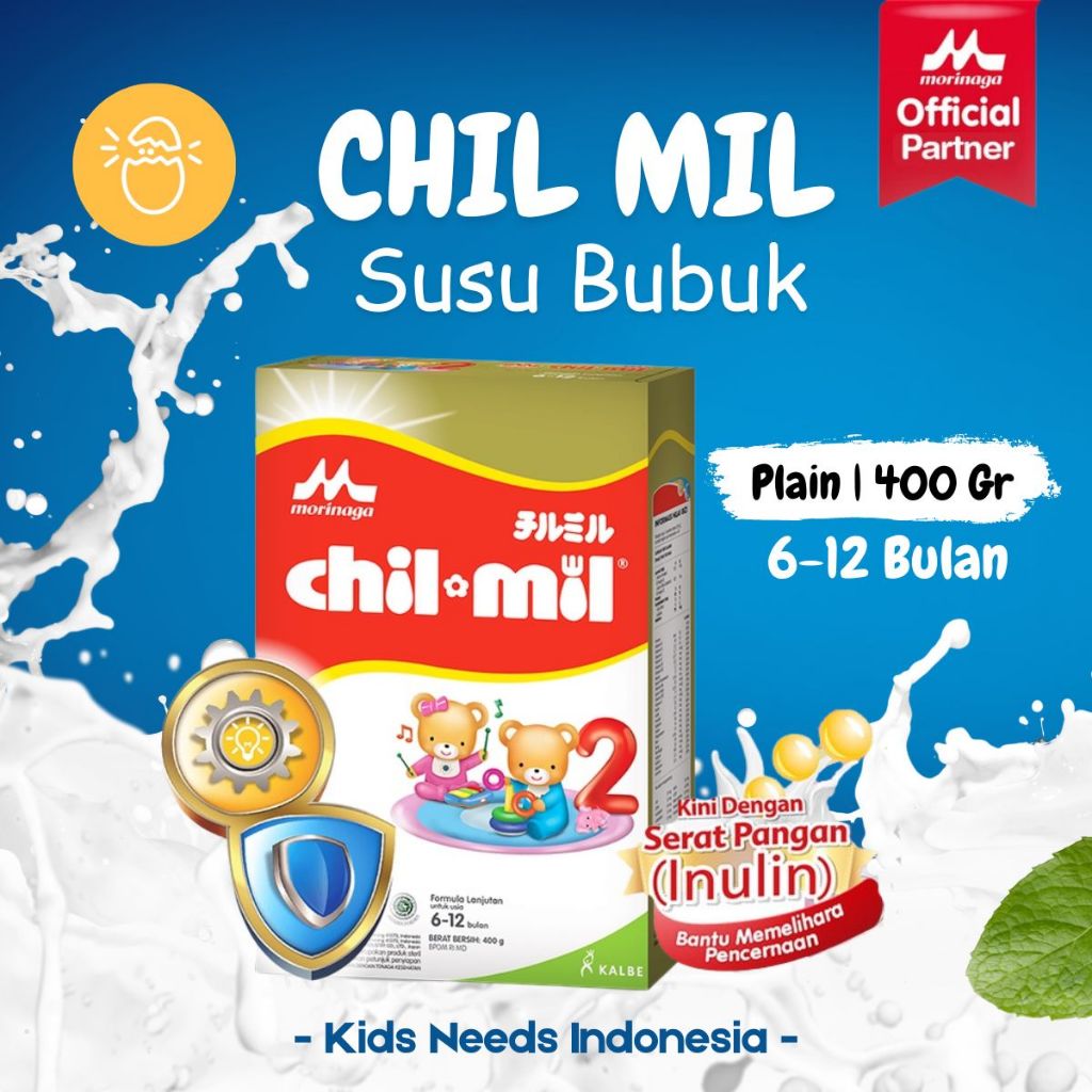Jual MORINAGA Chil Mil Gold 400gr - Chilmil Susu Formula Bayi Usia 6-12 ...