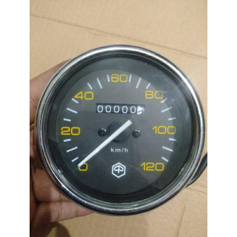 Jual Kilometer Speedometer Vespa Px P150x PS (list besi krome) | Shopee ...