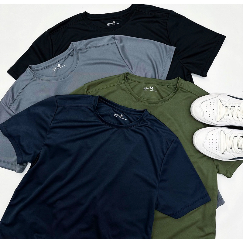 Jual Kaos Anko Active Performance Tees (4 Colours) | Shopee Indonesia