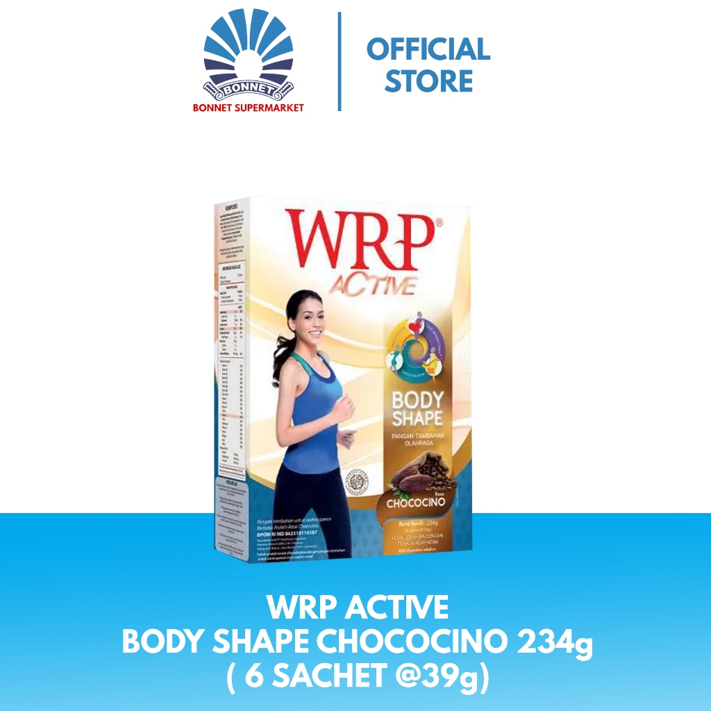 Jual WRP Active Body Shape Chococino 234g (6's x 39g) 749921009661 ...
