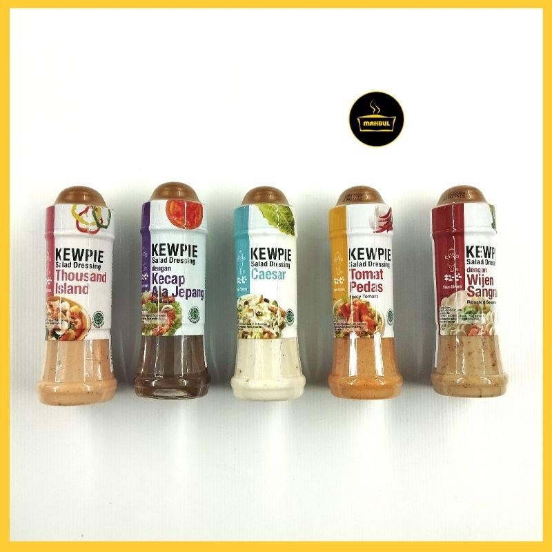 Jual Kewpie Salad Dressing Wijen Sangrai, Kecap Ala Jepang, Caesar, Tomat Pedas, Thousand Island ...