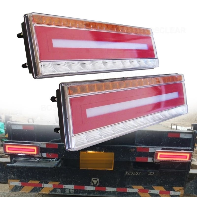 Jual LAMPU 1set STOPLAMP TRUK 24V 46,5CM,42cm,32cm LED | Shopee Indonesia