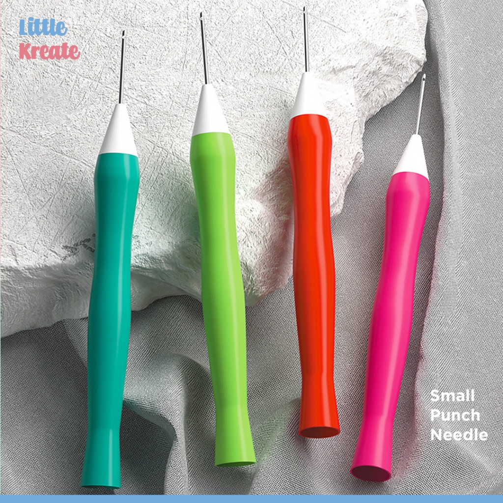Jual Punch Needle / Alat Sulam Bordir Tangan / Embroidery Pen Set ...