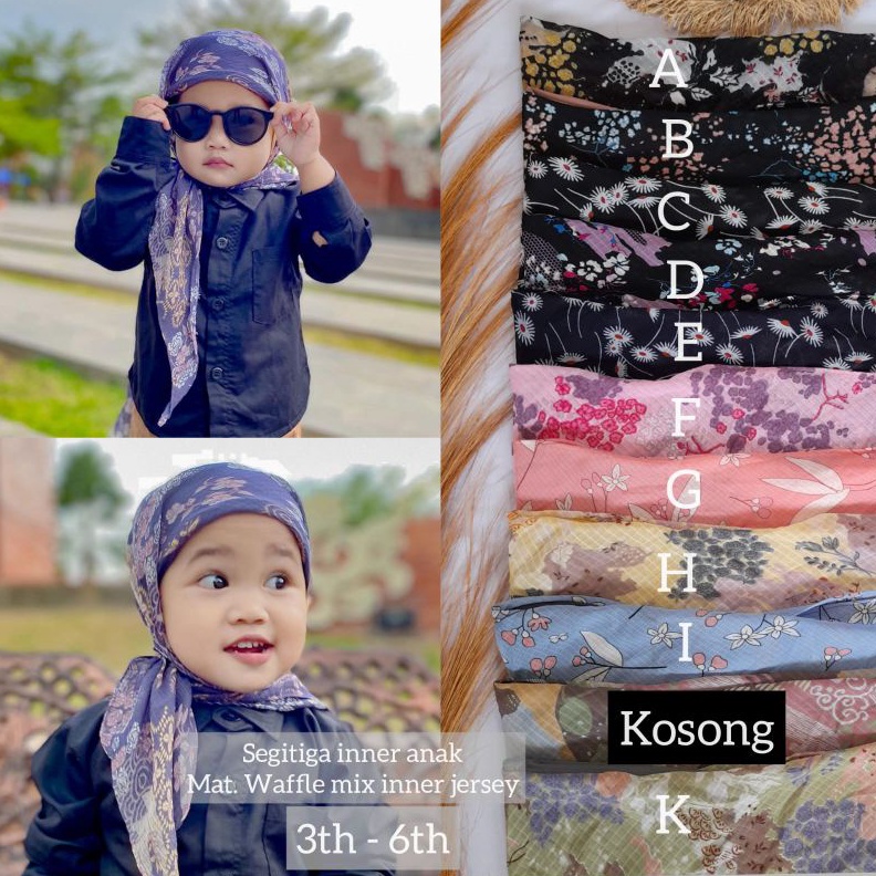 Jual Serba Murah ULYA HIJAB KIDS Segitiga Inner Motif Anak Segitiga ...