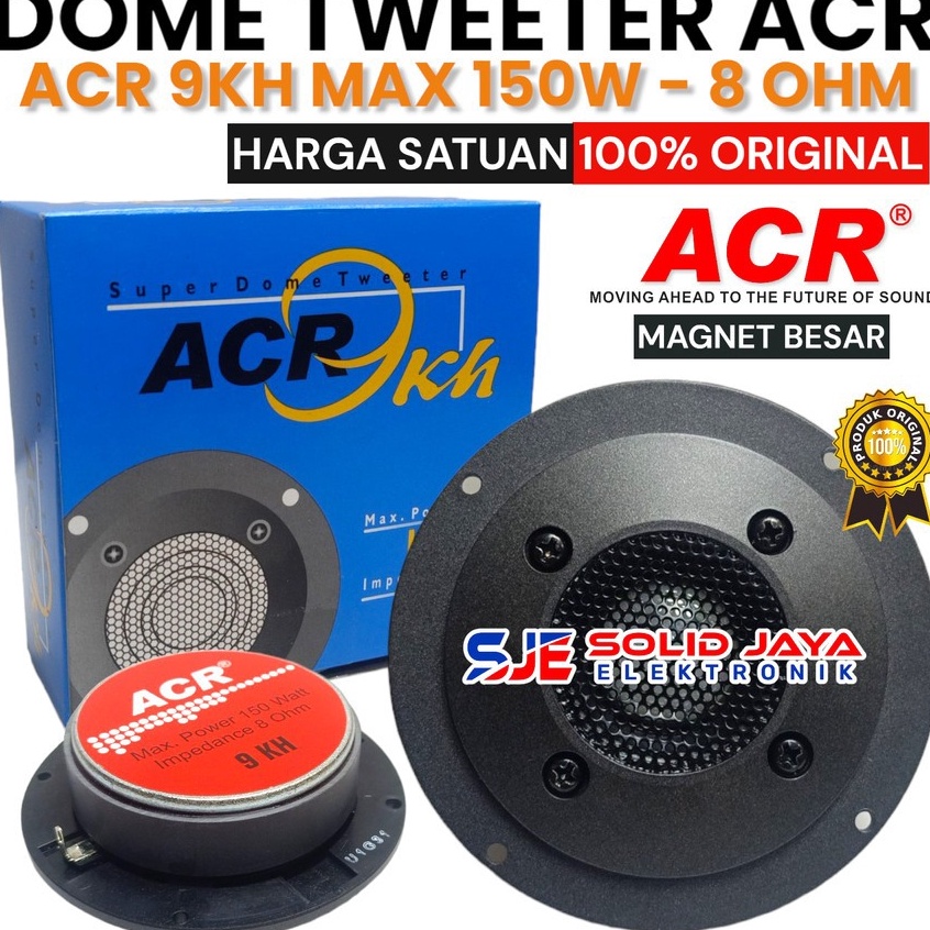 Jual Lc TWITTER TWEETER ACR 9KH SUPER DOME TWEETER MAGNET ACR TWEETER ...