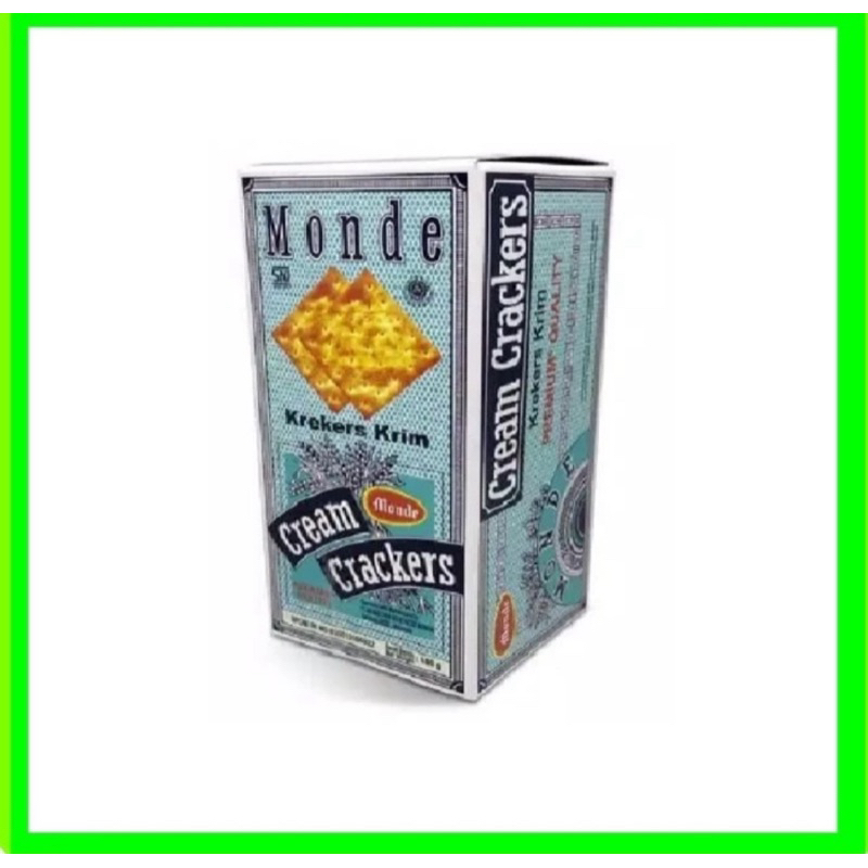 Jual Monde Cream Crackers 180g/Krekers Biscuit Wafer/Monde Crackers ...
