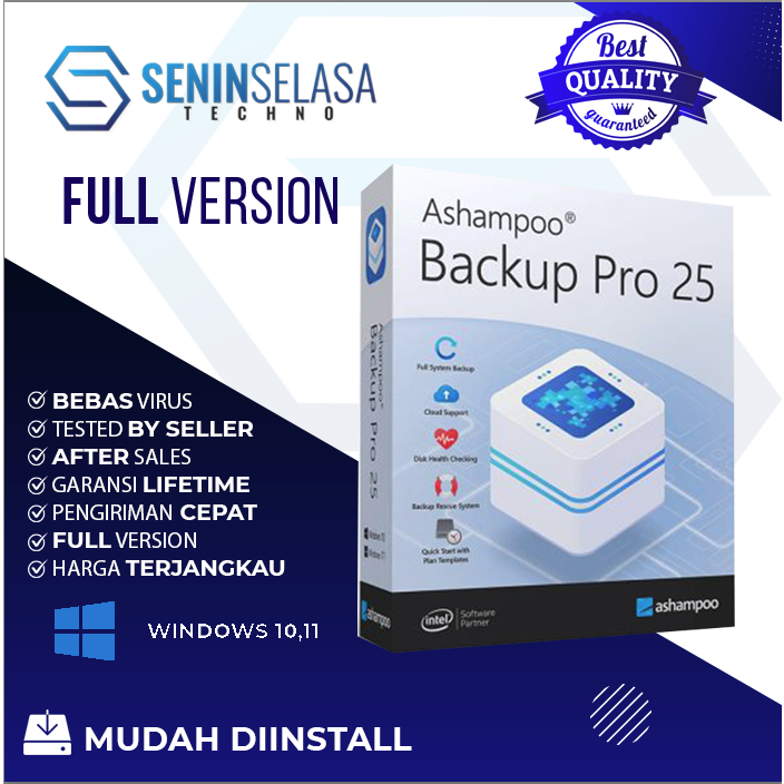 Jual Software Solusi Backup: Ashampoo Backup Pro 25 [WIN] | Shopee ...