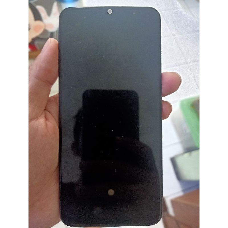 Jual lcd samsung a50s ori copotan + midle frame tulang ,,minus seperti ...