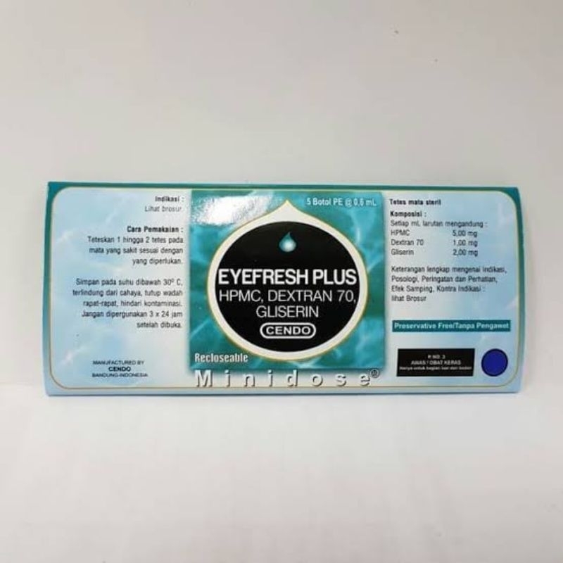 Jual Cendo Eyefresh Plus Minidose | Shopee Indonesia
