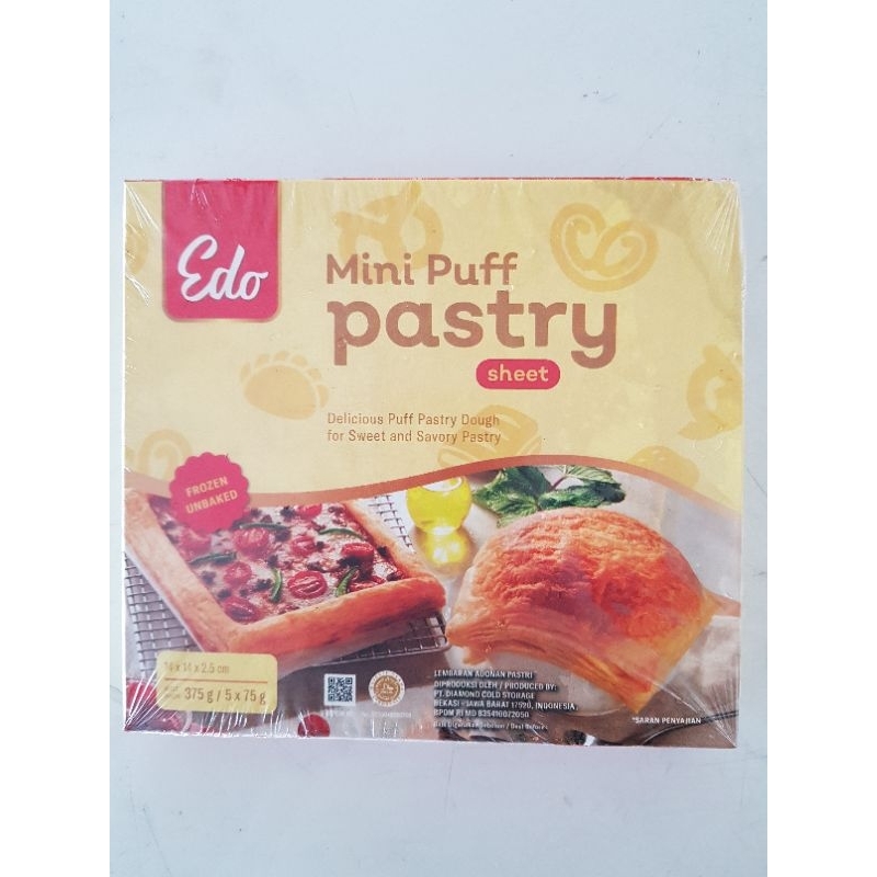 Jual edo puff pastry mini 375g | Shopee Indonesia