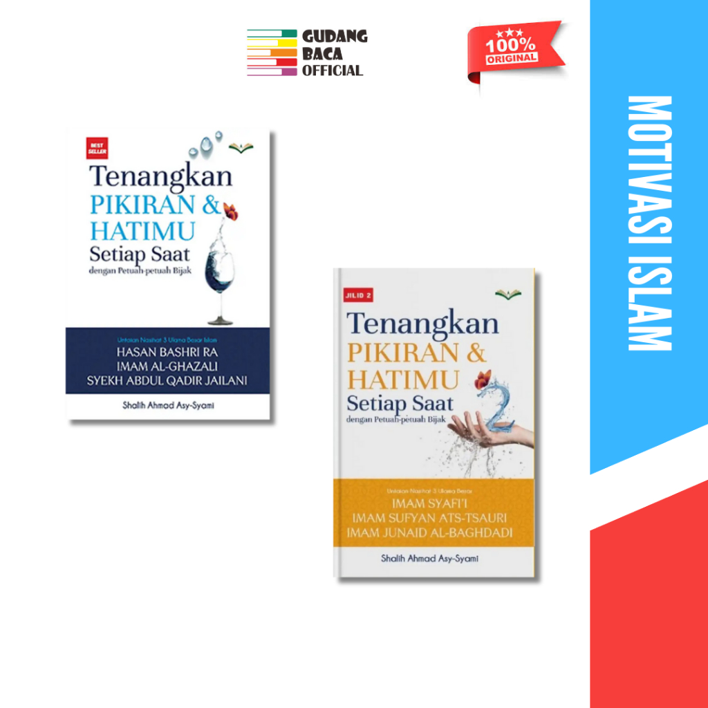 Jual Tenangkan Pikiran dan Hatimu Setiap Saat - Saat (HC) - Shalih ...