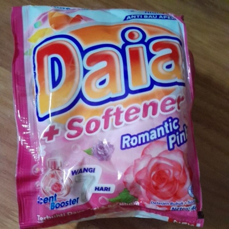 Jual DAIA DETERGENT BUBUK (46 GRAM 1 RENCENG ISI 6 SACHET) | Shopee ...