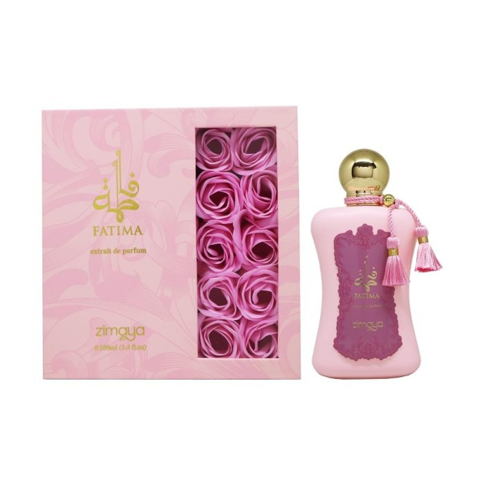 Jual parfum ori Zimaya By Afnan Fatima Pink For Women Extrait De Parfum ...