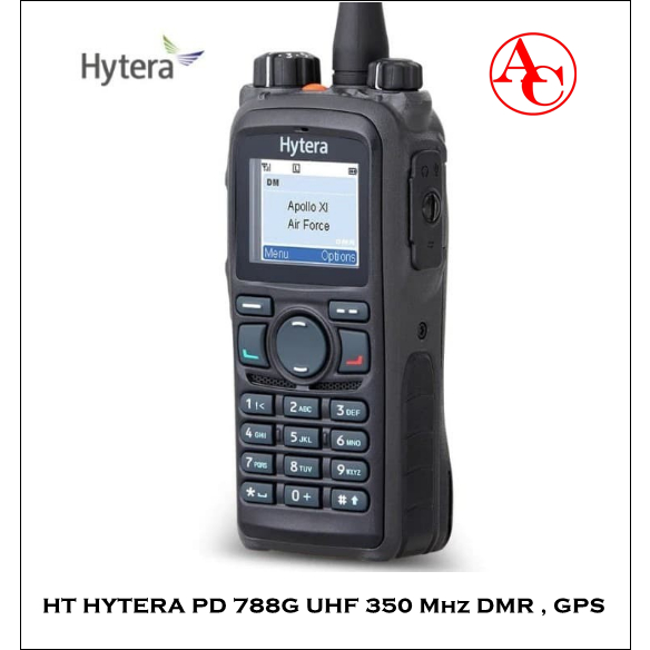Jual HT HYTERA PD788G PD 788G UHF 350 Mhz DMR IP67 GPS ORIGINAL BERGARANSI RESMI | Shopee Indonesia
