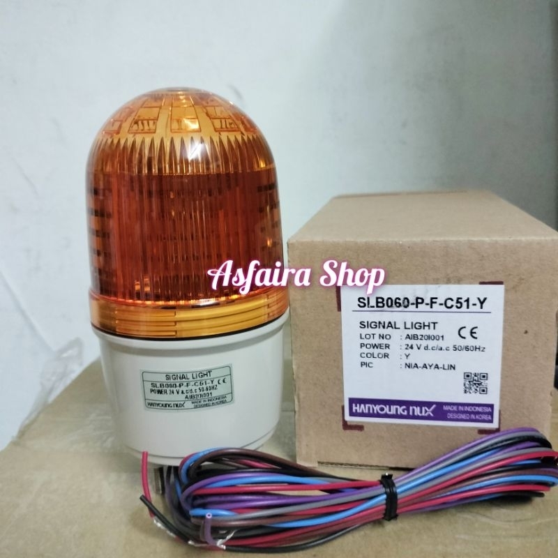 Jual Rotary Lamp Hanyoung SLB060-PF-C51-Y / Turn Light | Shopee Indonesia
