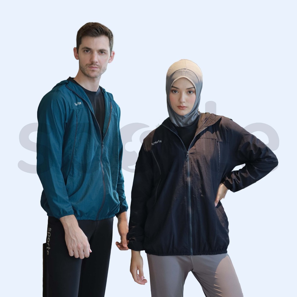 Jual Sporte Jacket Olahraga Unisex - Hiro | Shopee Indonesia