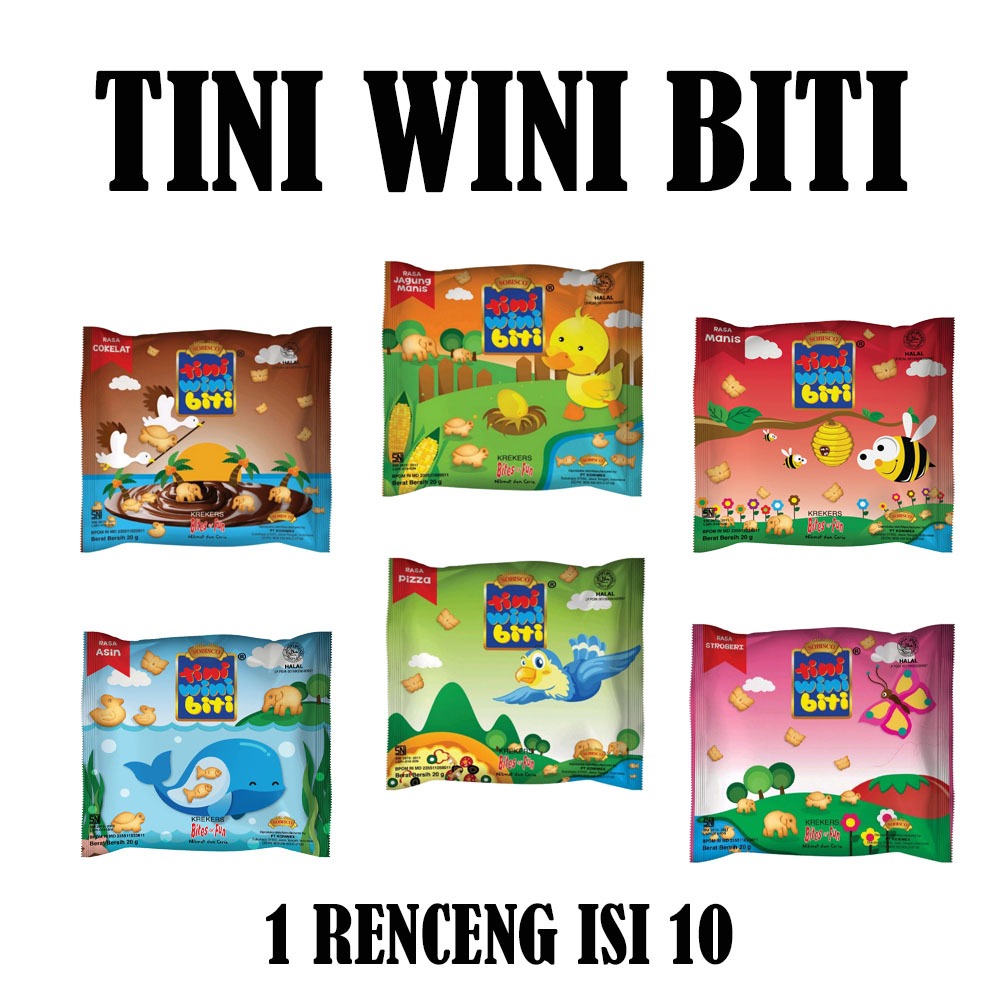Jual TINI WINI BITI RENCENG ISI 10 | Shopee Indonesia