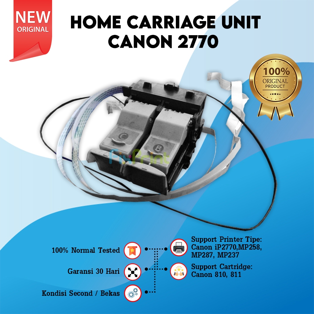 Jual Carriage Unit Canon IP2770 mp237 mp258 mp287 Main Carriage 2770 ...