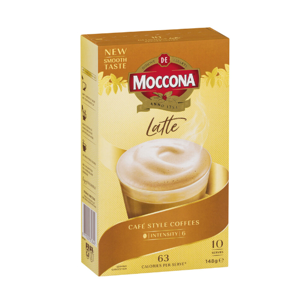 Jual Moccona Cafe Classics Latte Sachets | 10 pack Australia | Shopee Indonesia