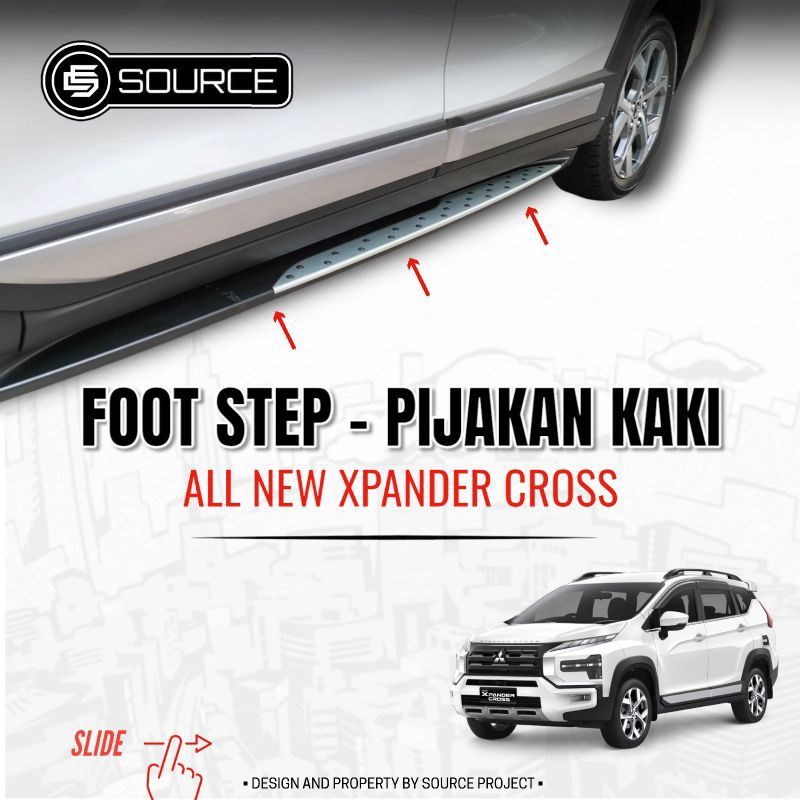 Jual FOOT STEP/ PIJAKAN KAKI - NEW XPANDER CROSS FACELIFT | Shopee ...