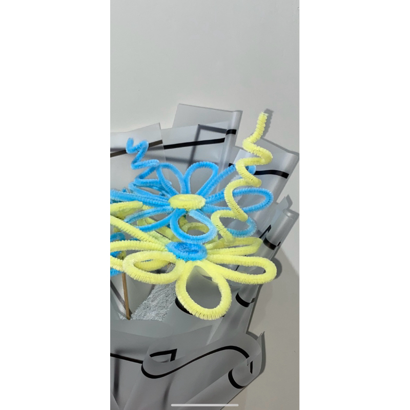 Jual Bunga daisy besar kawat bulu satuan murah | Shopee Indonesia