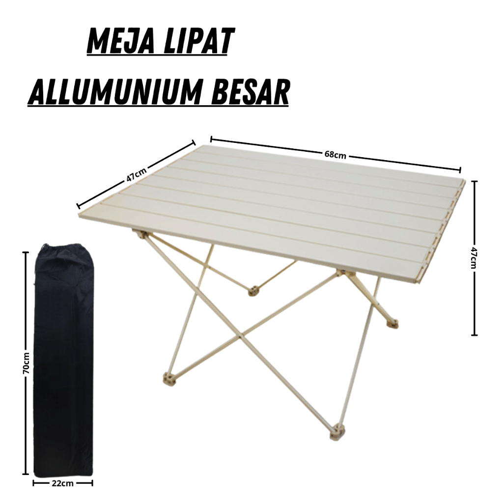 Jual Meja Lipat Camping Stainless | Meja Lipat Portable Camping Meja ...