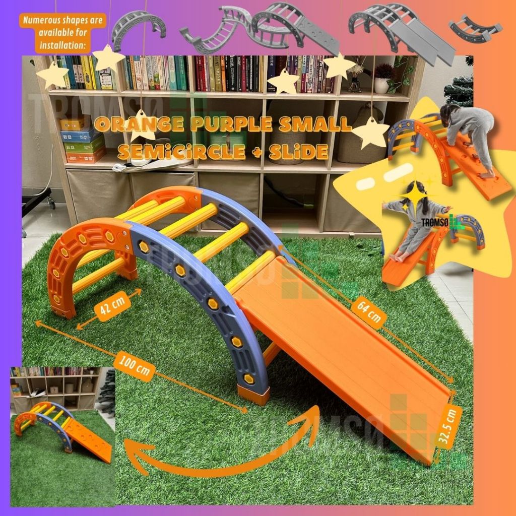 Jual Multifunctional Sensory Integration Balance Bar/Climbing Arch/Arch ...