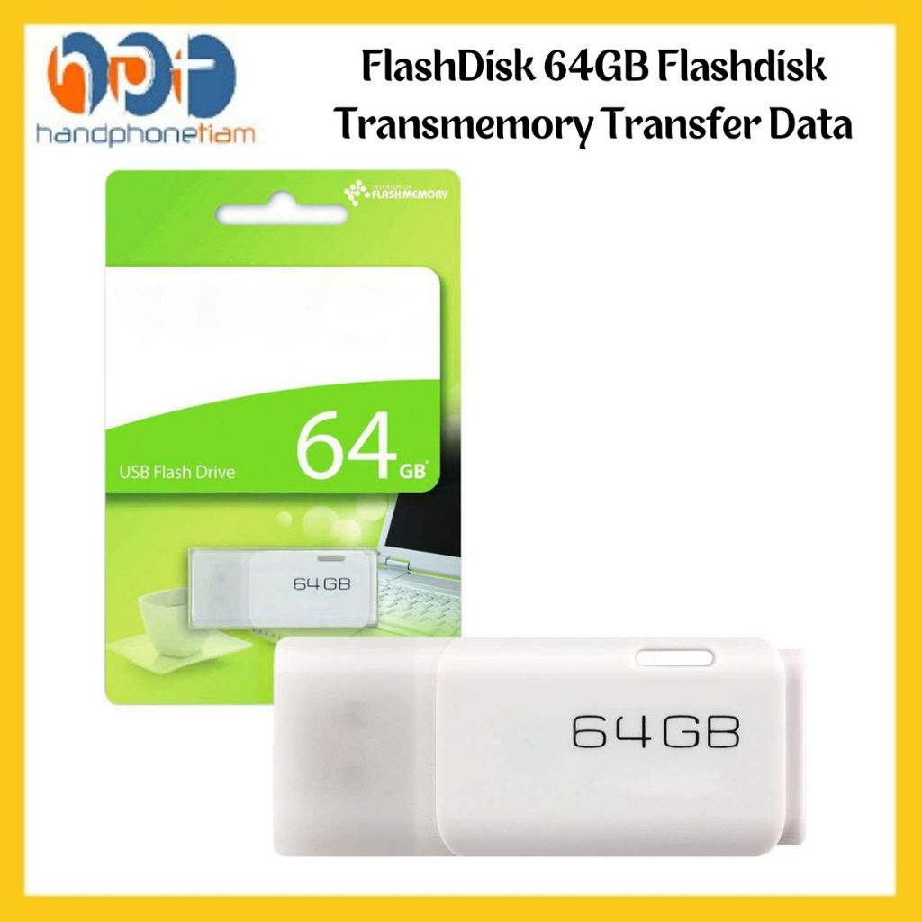 Jual FlashDisk 64GB 64 gb / TERMURAH! USB Flash Disk Drive Flashdisk Transmemory Transfer Data ...