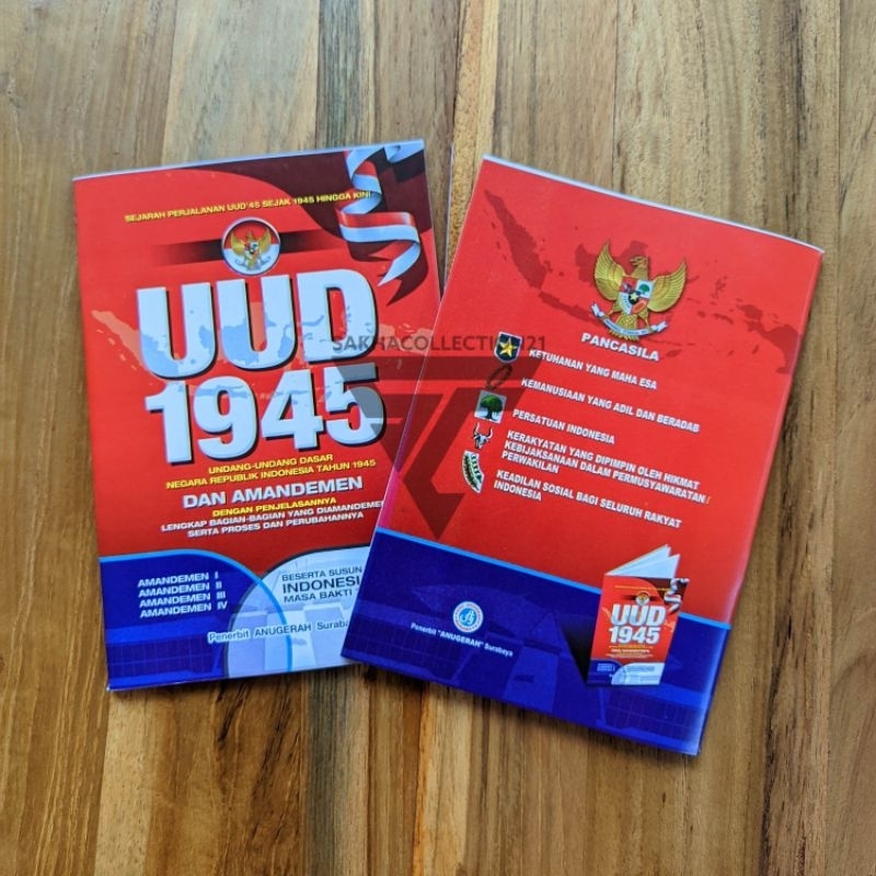 Jual BUKU UNDANG-UNDANG 45 / 1945 / UUD 45 KECIL MURAH | Shopee Indonesia