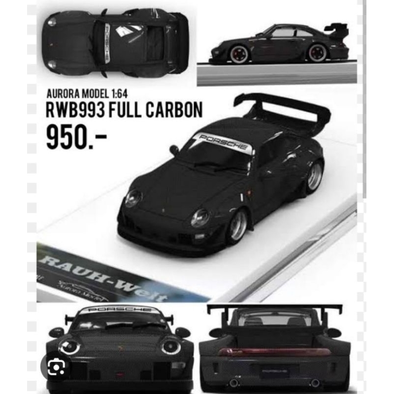 Jual AURORA MODEL RWB CARBON BLACK SEGEL | Shopee Indonesia