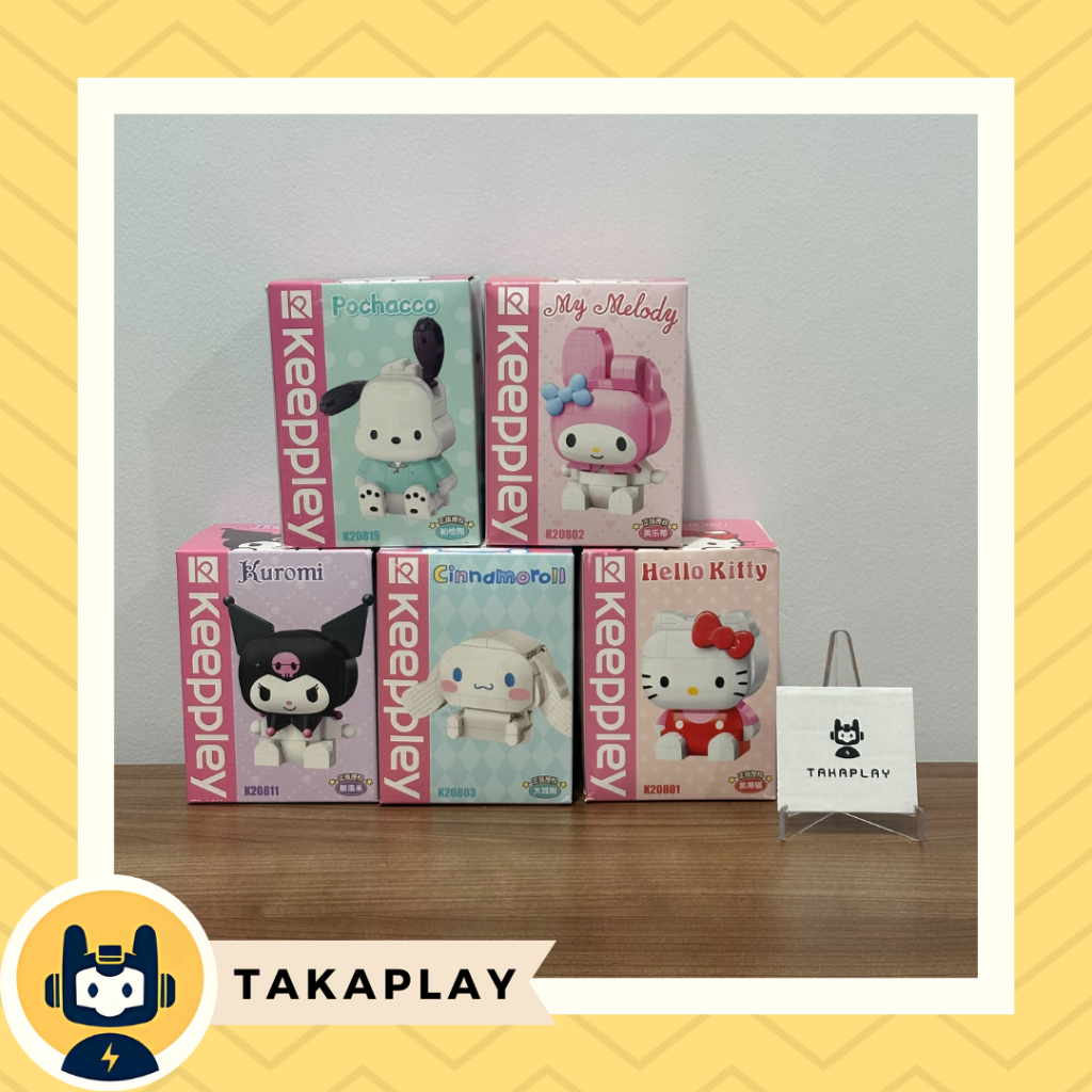 Jual Mainan Keeppley Sanrio Small Bricks Building Blocks Keepley ...