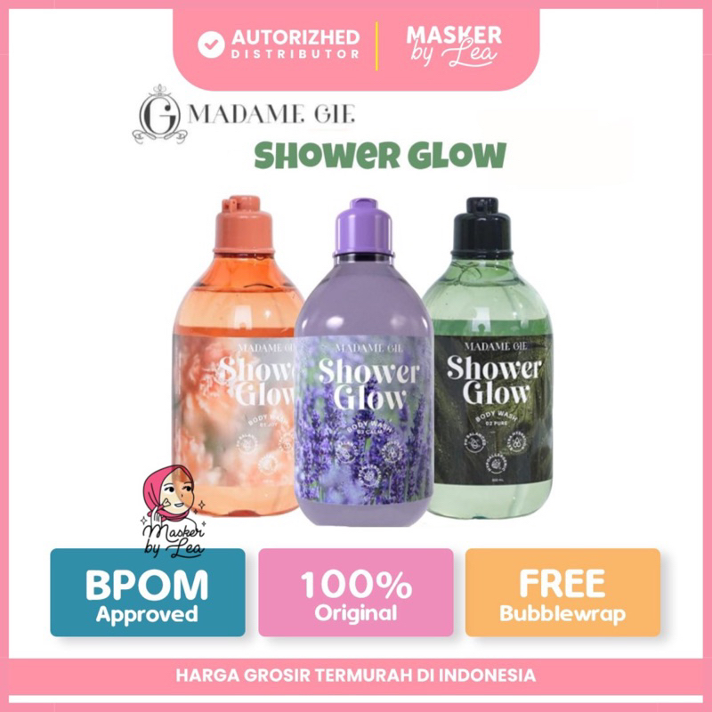 Jual 𝐑𝐀𝐃𝐘𝐒𝐀 𝐓𝐆𝐑 - MADAME GIE Shower Glow 300ml / Sabun Mandi Cair ...