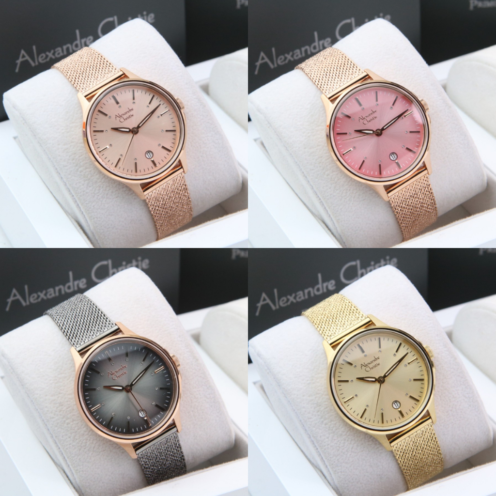 Jual ORIGINAL Jam Tangan Wanita Alexandre Christie AC 2B21 / AC2B21 ...