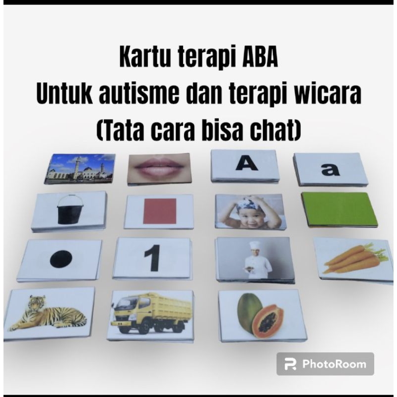 Jual KARTU FLASH CARD TERAPI UNTUK AUTISME | Shopee Indonesia