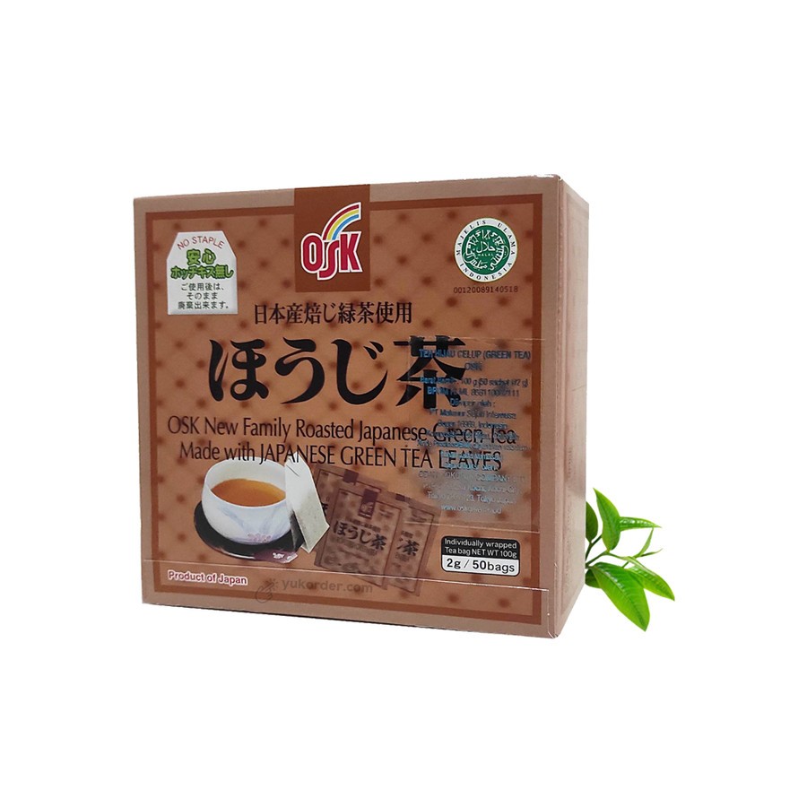 Jual OSK Roasted Japanese Green Tea (2gr @ 50Bags) 100gr | Shopee Indonesia