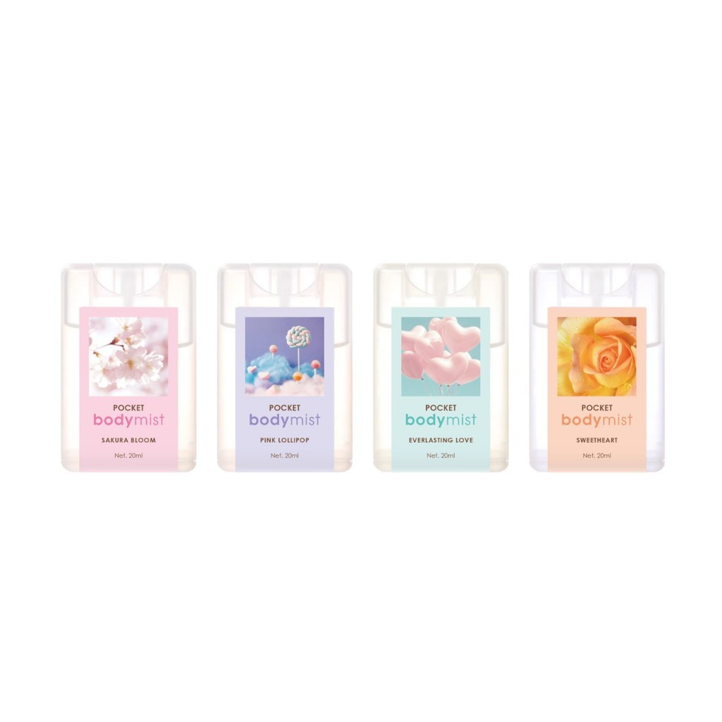 Jual Official BALI MINISO Pocket Body Mist Peach Body Mist Pear Body ...