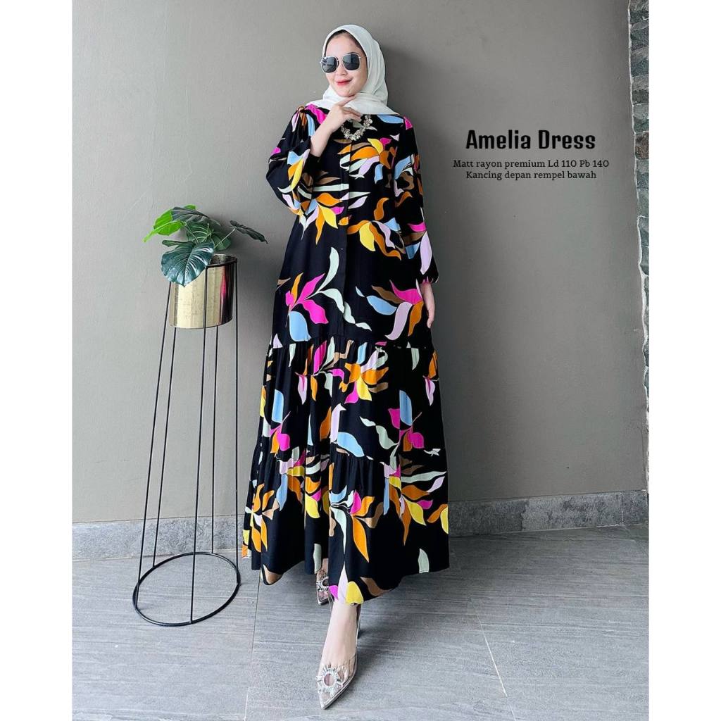 Jual AMELIA.ARISTA.VETA.AMELIA FLOWER.AMELIA STRIPY.AMELIA BUNGA (LABEL ...
