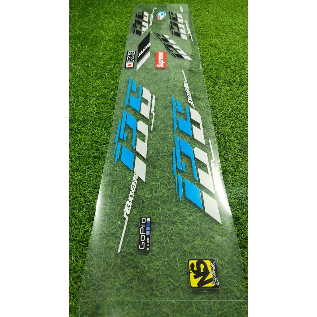 Jual Striping Beat 2020 Sampai 2024 Bahan Sticker Bening Transparan ...