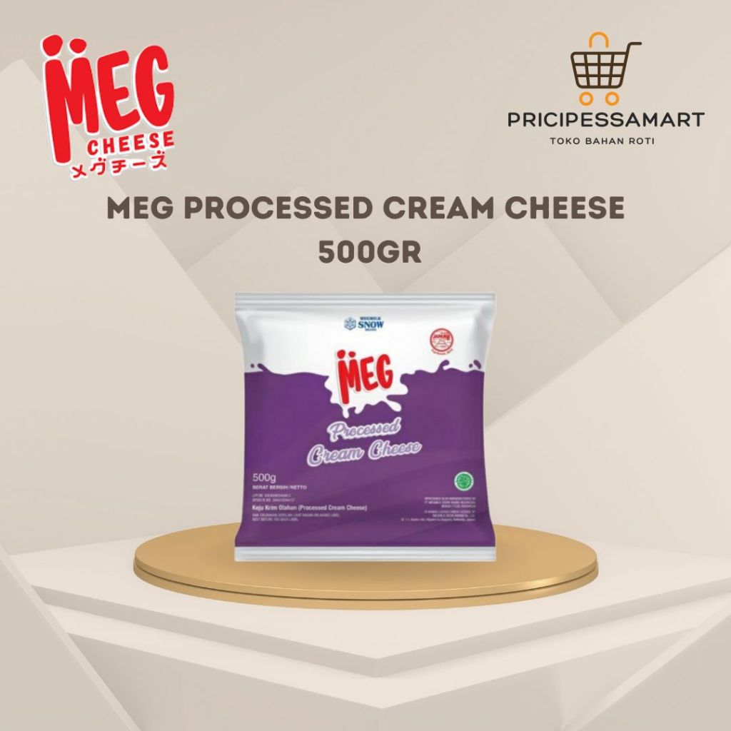 Jual MEG PROCESSED CREAM CHEESE 500GR | Shopee Indonesia