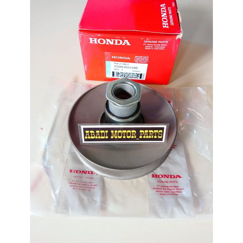Jual PULLY ONLY KOJ HONDA BEAT DELUXE/GENIO/SCOOPY 2021-2024/BEAT ...