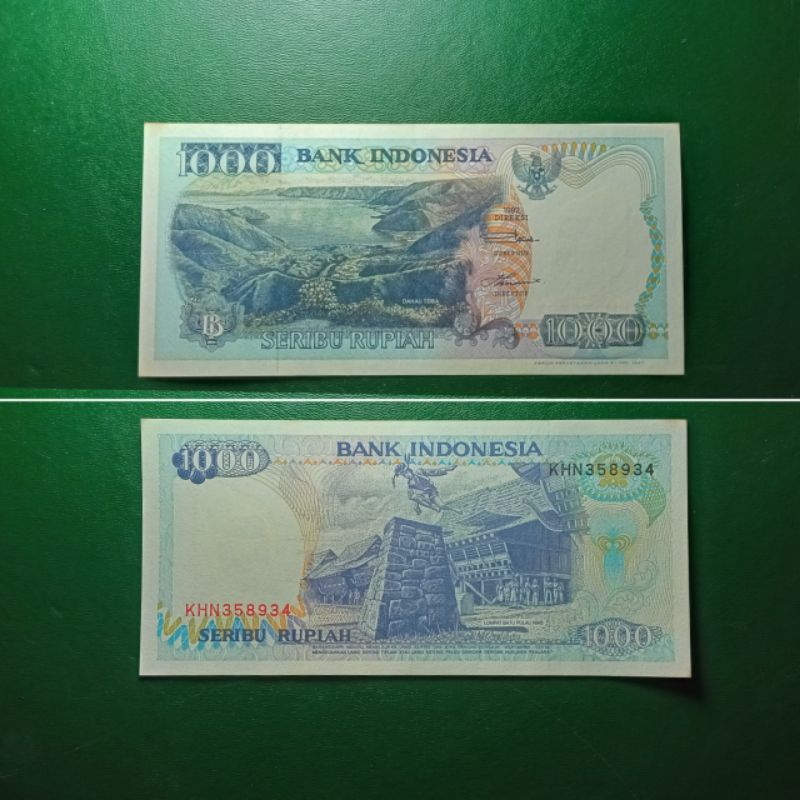 Jual Uang kuno 1000 rupiah lompat batu tahun 1992 | Shopee Indonesia
