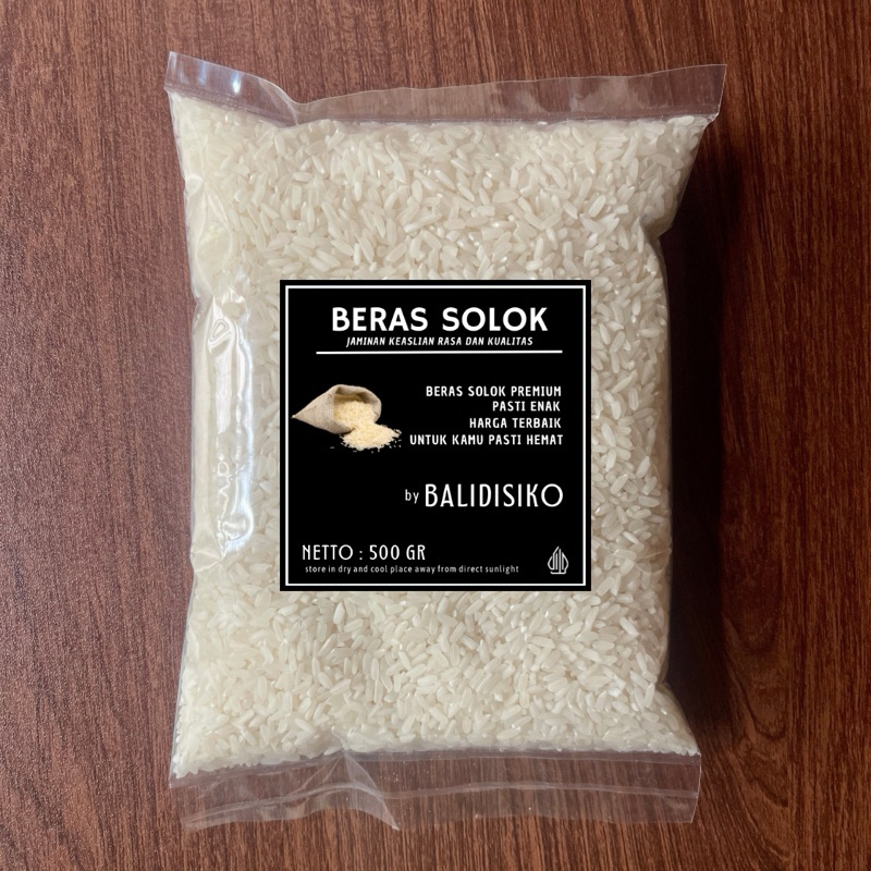 Jual Beras Solok Sachet 500 gr | Shopee Indonesia