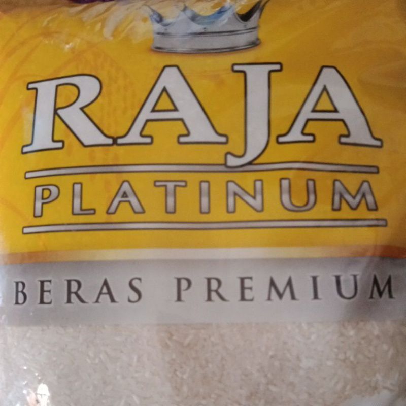 Jual Beras Raja platinum 5Kg | Shopee Indonesia