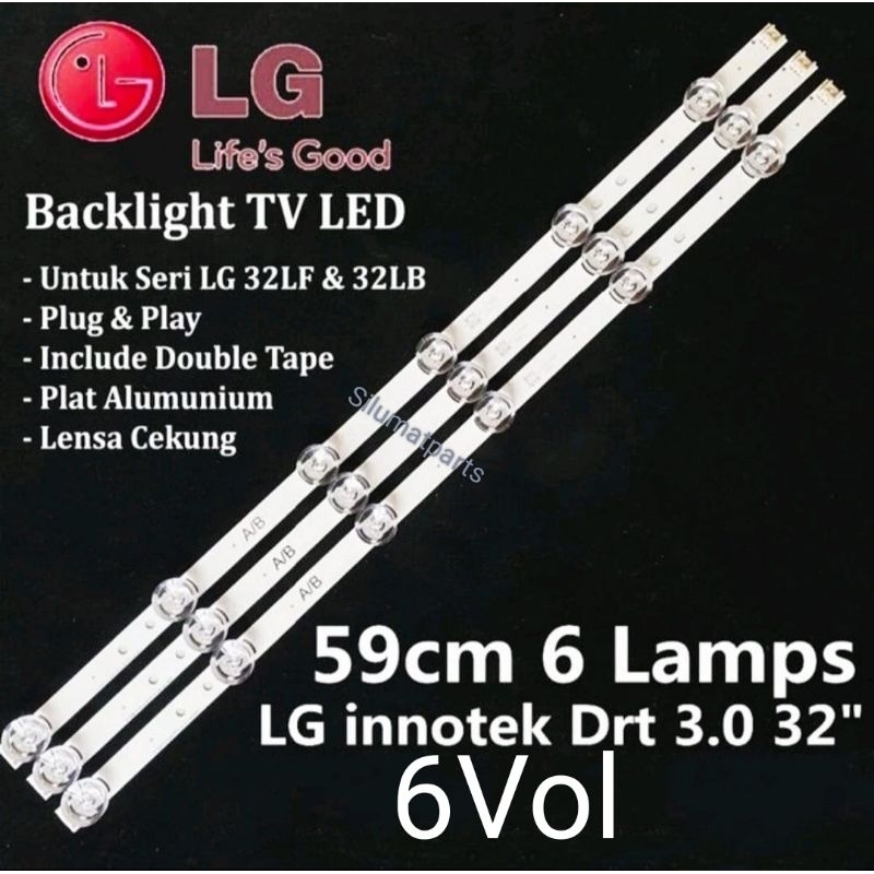 Jual BACKLIGHT TV LED LG 32LF550 32LB550A 32LB550 32LY340 32LF550A 32LX340 32LY340C / BACKLIGHT ...