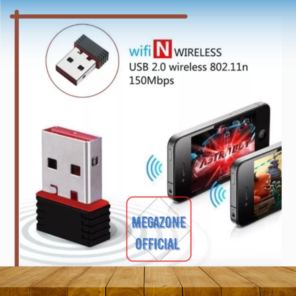 Jual USB WiFi Wireless Adapter Network Usb Wifi Dongle 802.11N | Shopee Indonesia