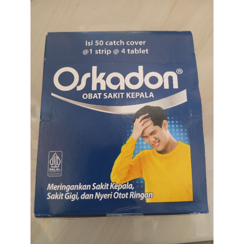 Jual OSKADON OBAT SAKIT KEPALA 1 BOX | Shopee Indonesia