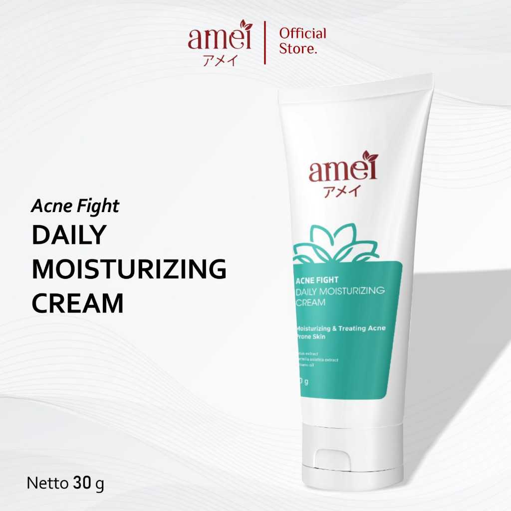 Jual Amei Moisturizer Acne Daily Cream Brightening | Shopee Indonesia