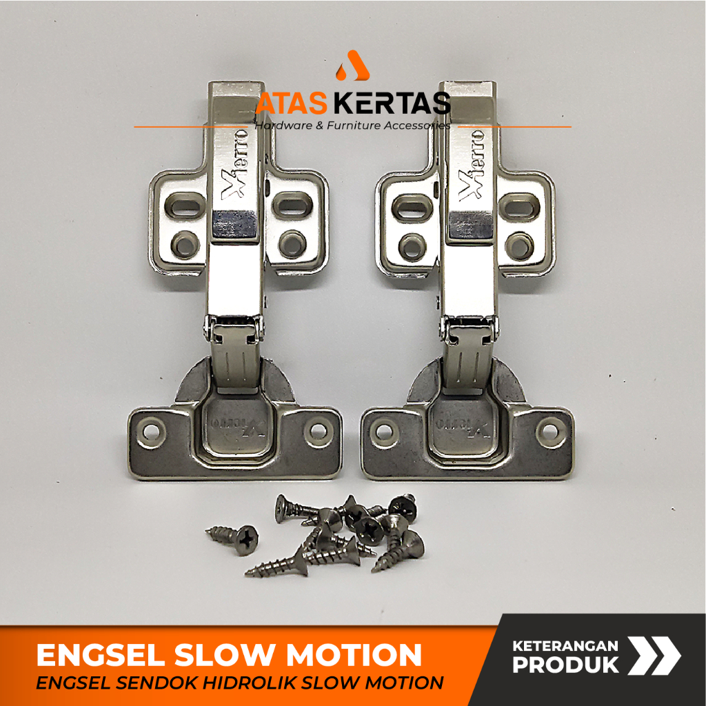 Jual engsel sendok slow motion Vierro untuk lemari kitchen set soft ...