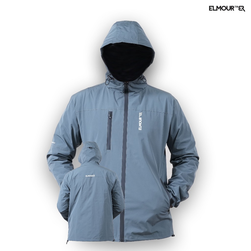 Jual Elmour Jaket Outdoor Waterproof Goretex Tahan Air Dan Angin ...